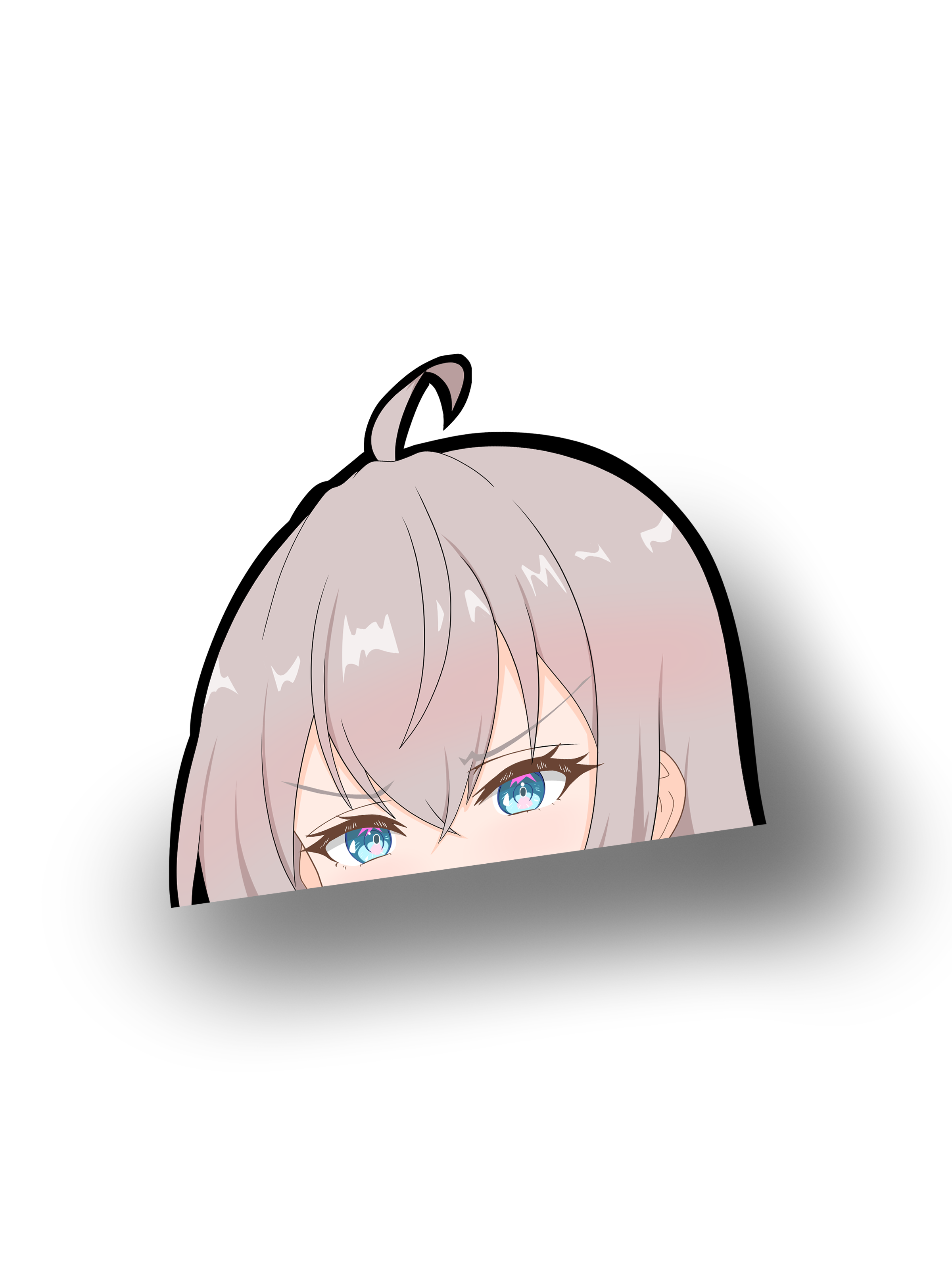 Alya Kujou Peeker Sticker – Box Steezy Box