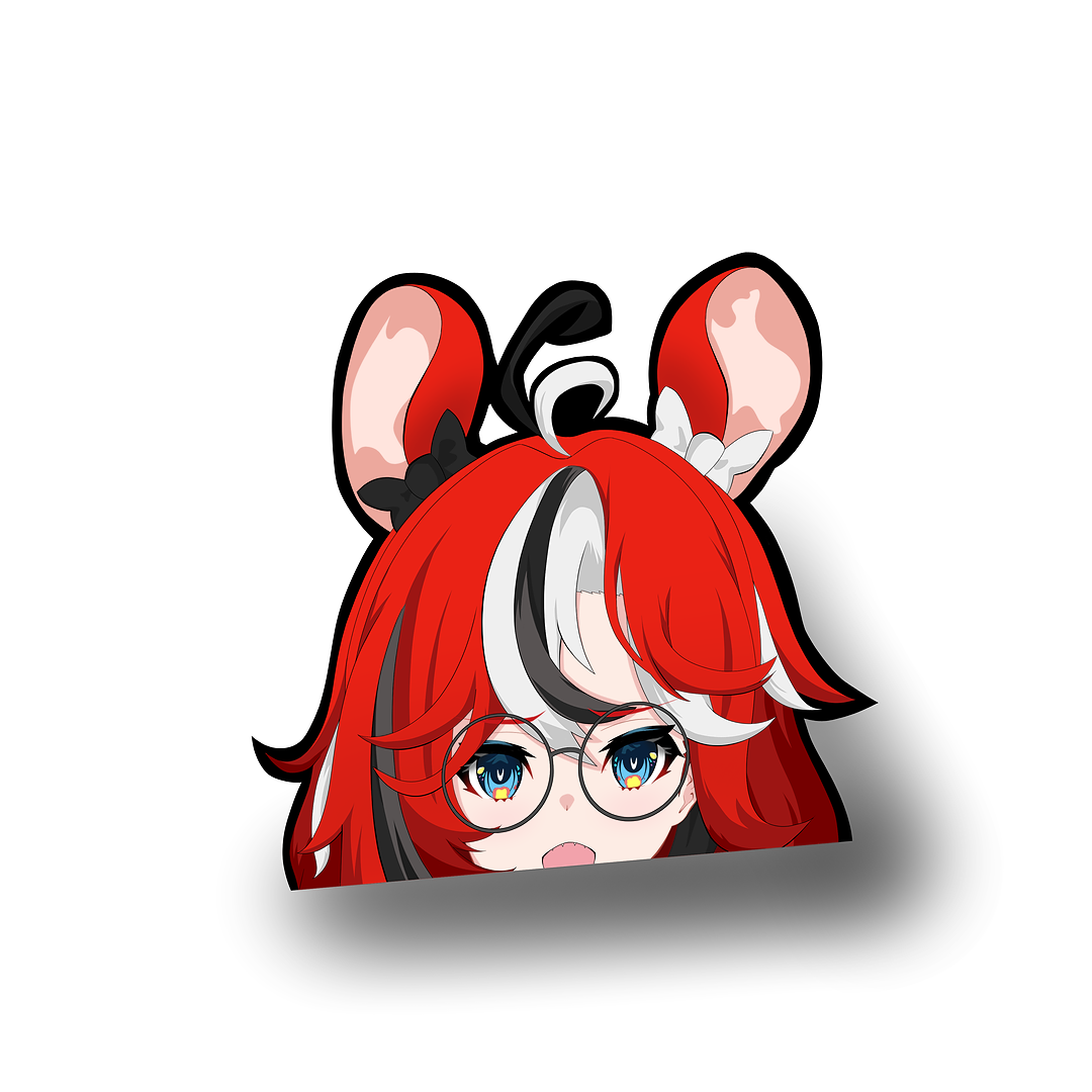 Hakos Baelz Peeker Sticker – Box Steezy Box